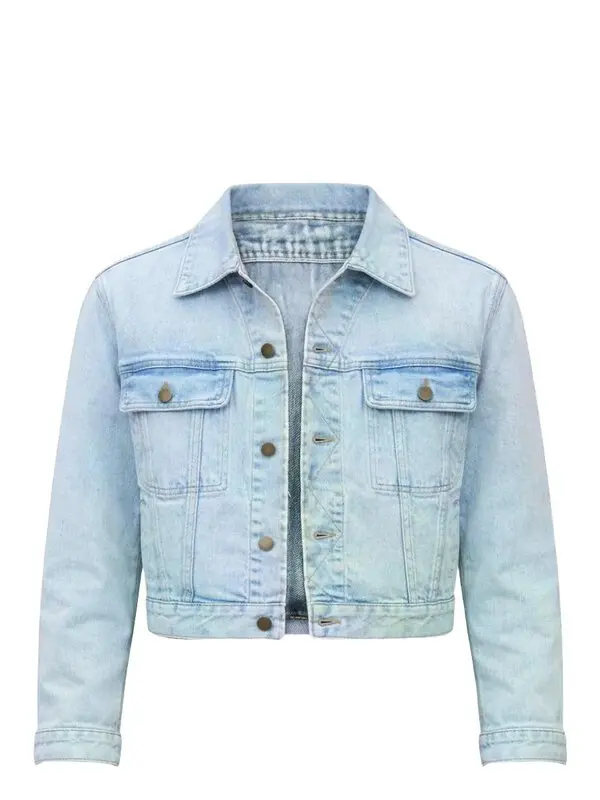 SANDERLAK Pocket Denim Jacket - Blue