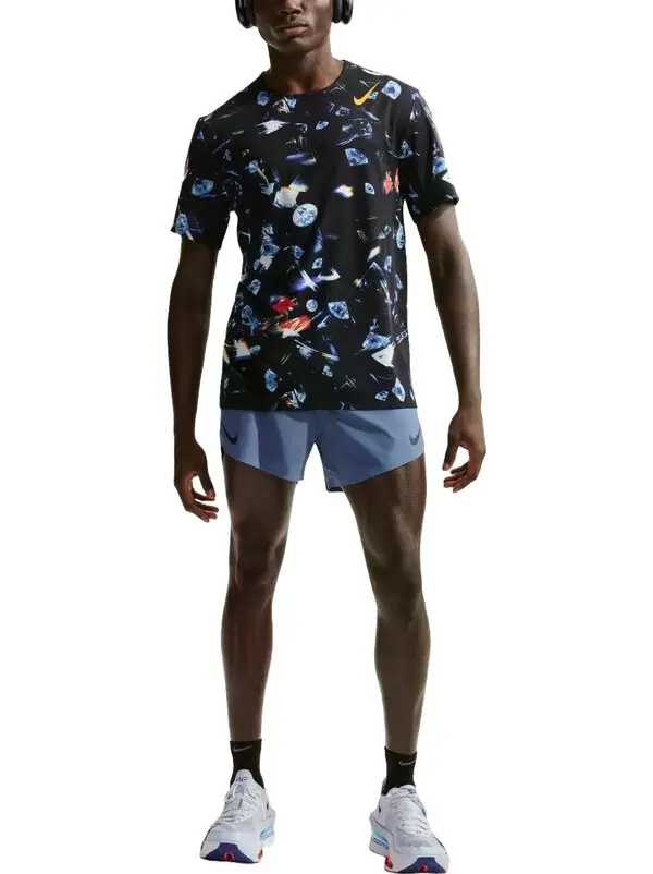 Nike Short Sleeve Printed T-shirt - Black