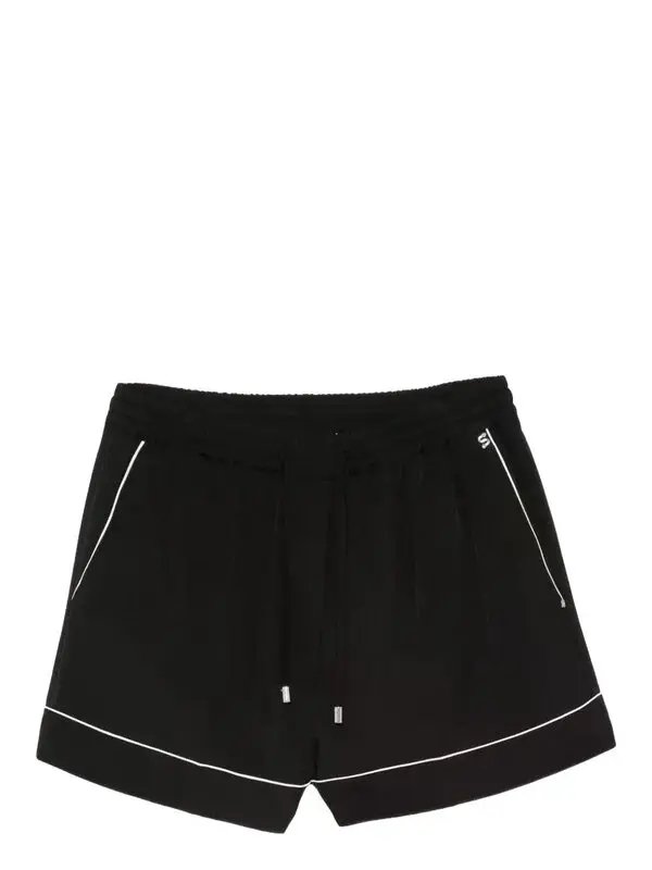 Sportmax Drawstring Shorts - Black