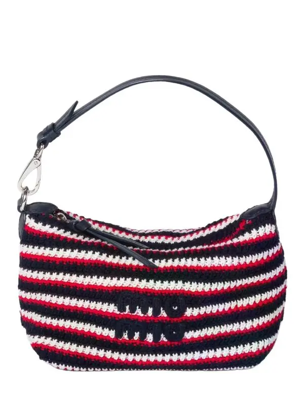 Miu Miu Crochet Pouch - Blue
