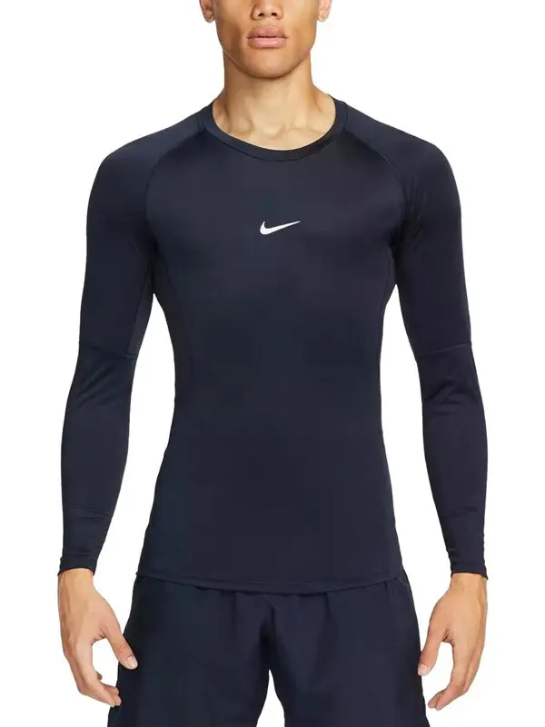 Nike Long-sleeved Dri-fit Top - Black