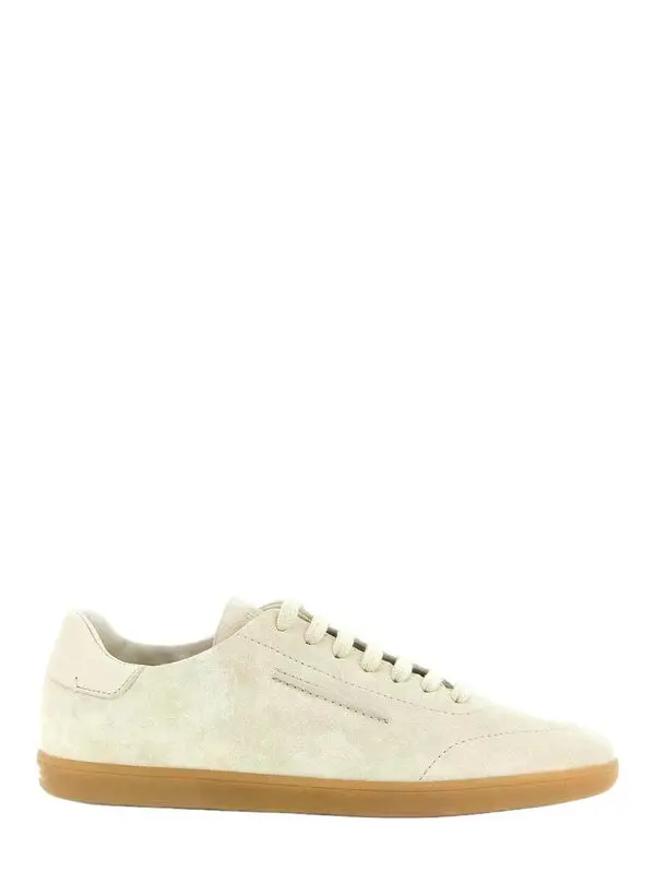 Zegna 232 Suede Sneakers - Neutrals