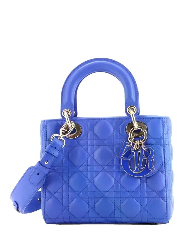 Dior Abcdior Lady Bag Lambskin - Blue