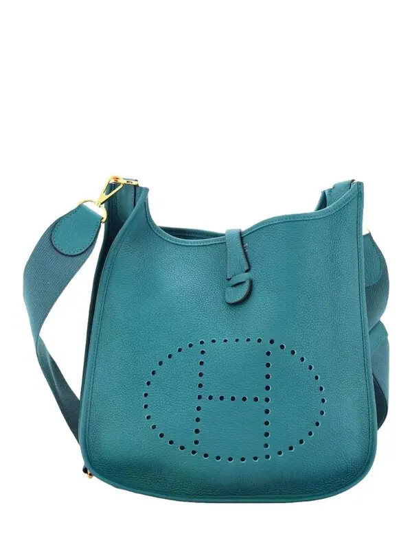 Hermès Evelyne Bag Gen Iii Clemence Pm - Green