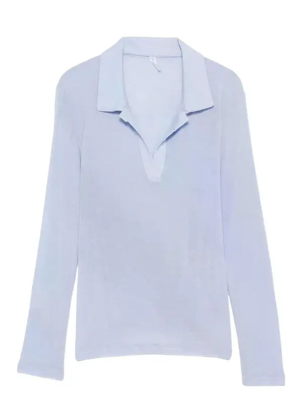DANIELE FIESOLI V-neck Top - Blue