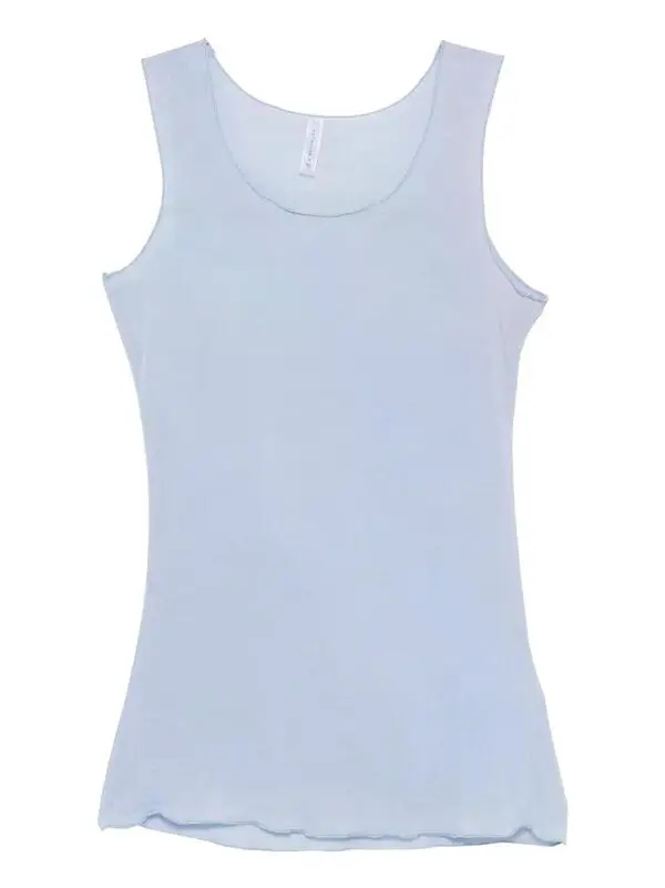 DANIELE FIESOLI Round-neck Tank Top - Blue