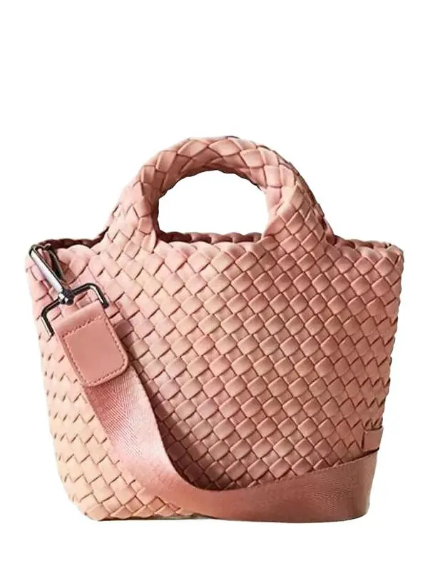 NAGHEDI Petit Woven Tote Bag - Pink