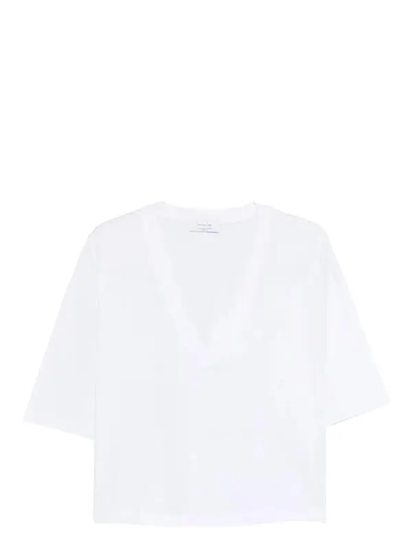 DANIELE FIESOLI V-neck T-shirt - White