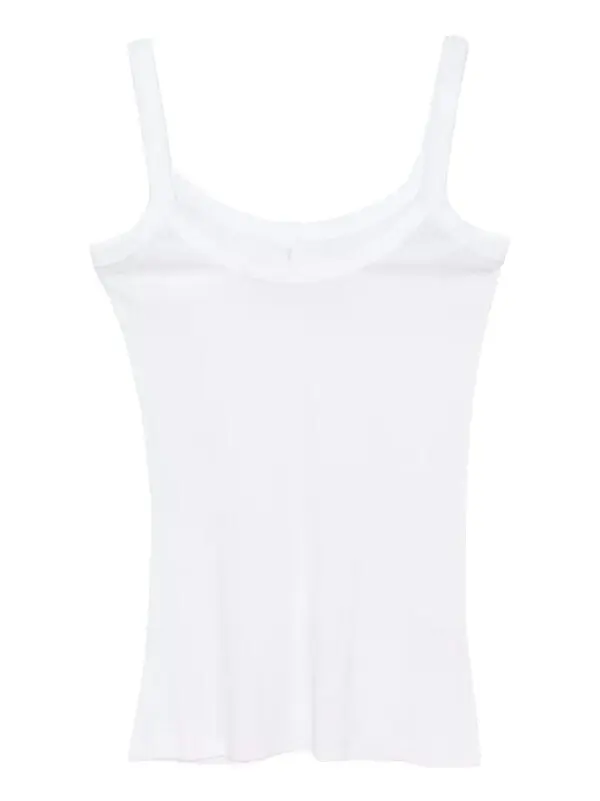 DANIELE FIESOLI Round-neck Tank Top - White