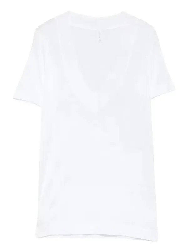 DANIELE FIESOLI V-neck T-shirt - White