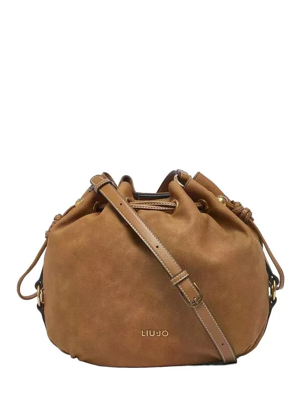 Liu Jo Medium Drawstring Cross Body Bag - Brown