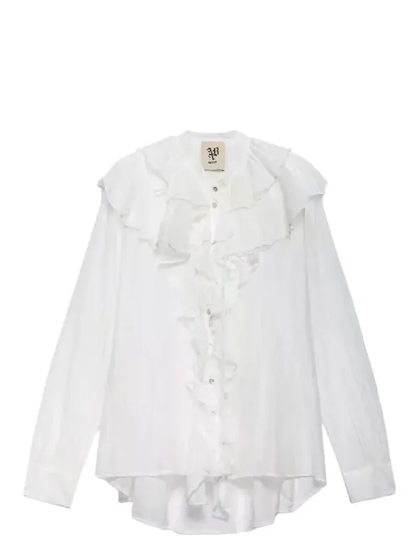 ANIYE BY Carmen Ruffled Top - White