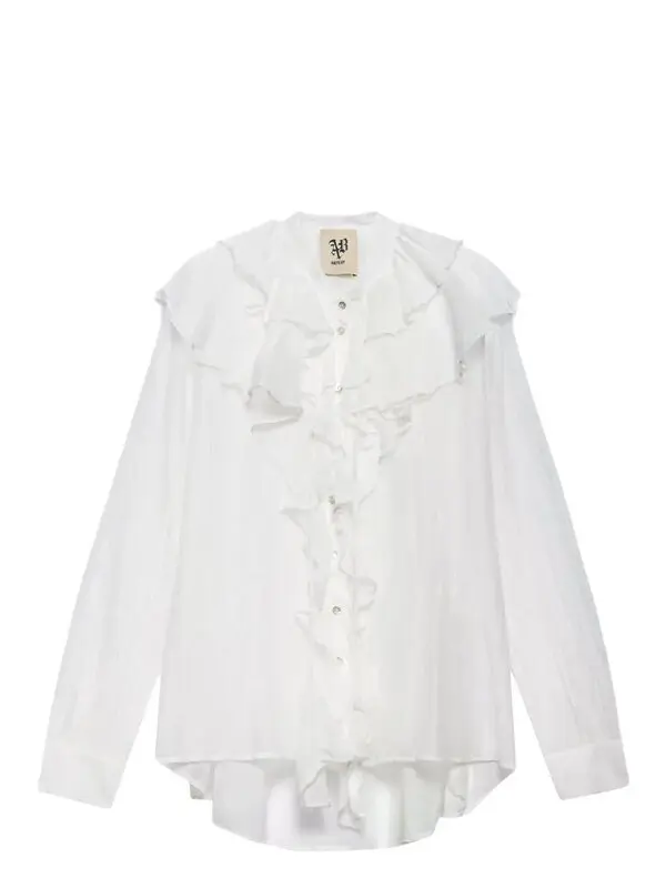 ANIYE BY Carmen Ruffled Top - White