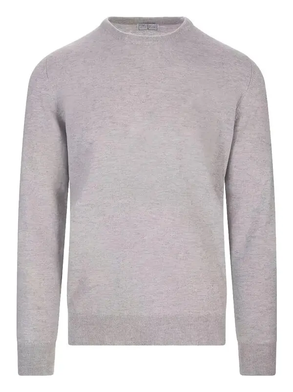 Fedeli Argentina Cashmere Sweater - Grey