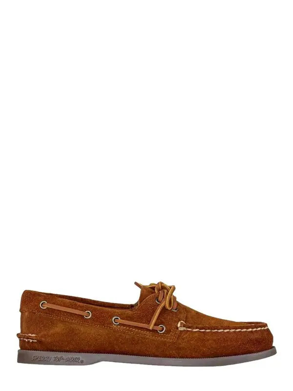 Sperry Suede Boat Shoes - Brown