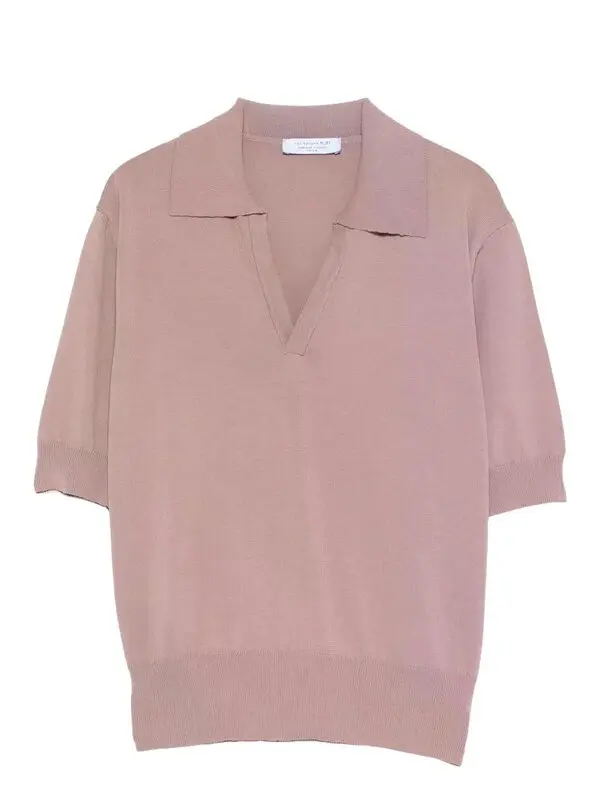 DANIELE FIESOLI V-neck T-shirt - Pink