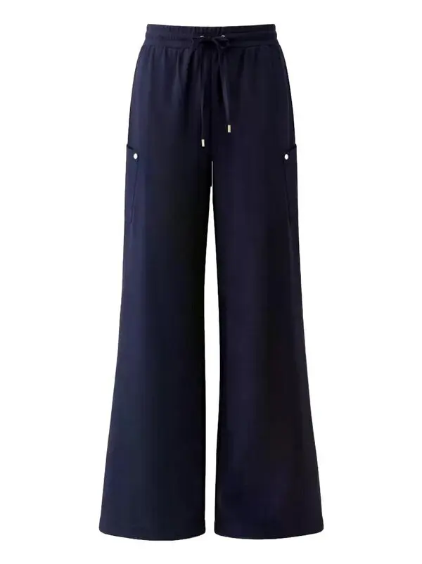 Liu Jo Drawstring Cargo Trousers - Blue