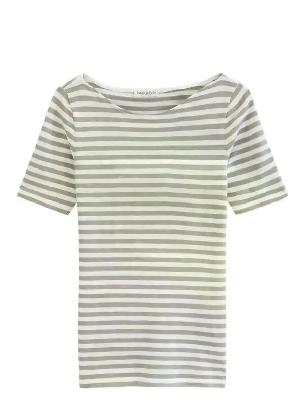 Marc O'polo Striped Short-sleeve T-shirt - White