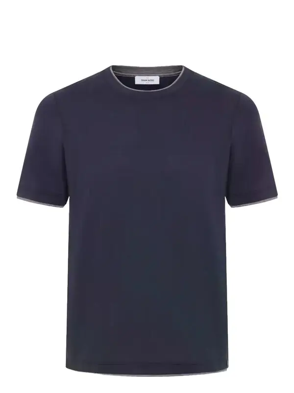 GRAN SASSO Short-sleeved T-shirt - Blue