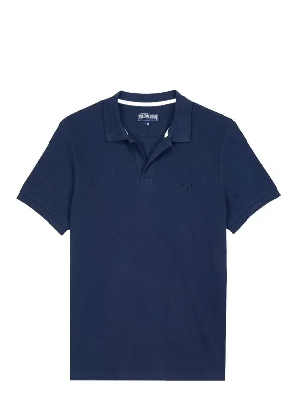 Vilebrequin Organic Cotton Polo Shirt - Blue