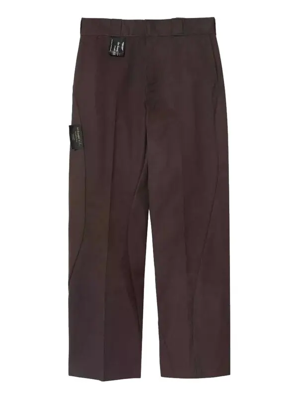Undercover Straight Leg Trousers - Brown