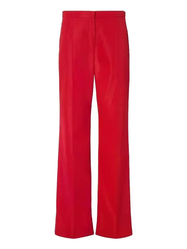 Fendi Logo-detail Trousers - Red