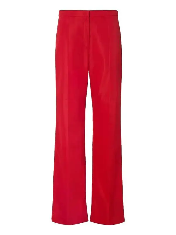 Fendi Logo-detail Trousers - Red