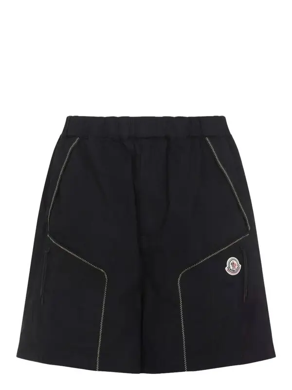 Moncler Zip-fastening Shorts - Black
