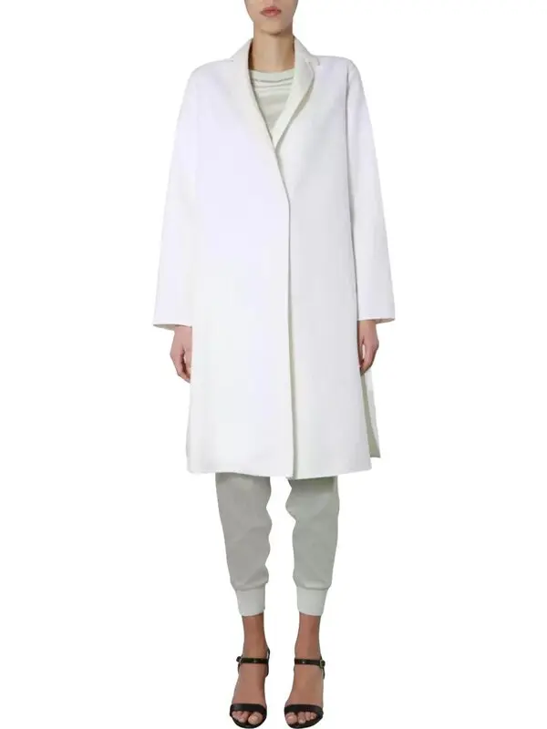 Fabiana Filippi Notched-lapel Coat - White