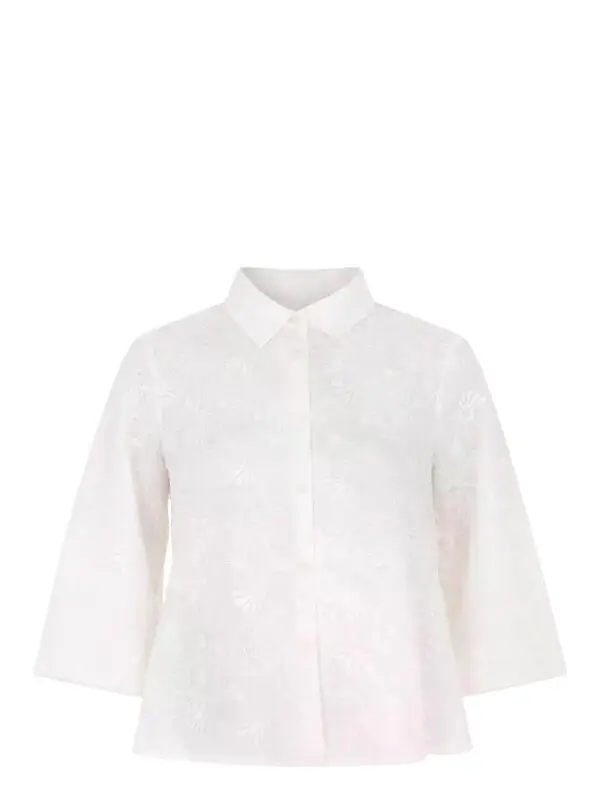 Marella Floral Shirt - White