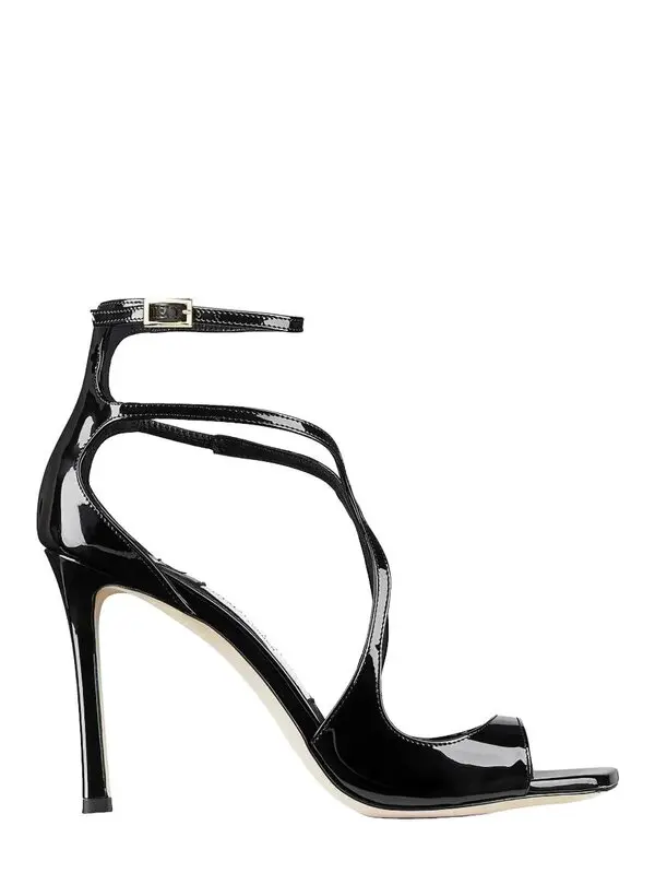 JIMMY CHOO 95mm Azia Sandals - Black