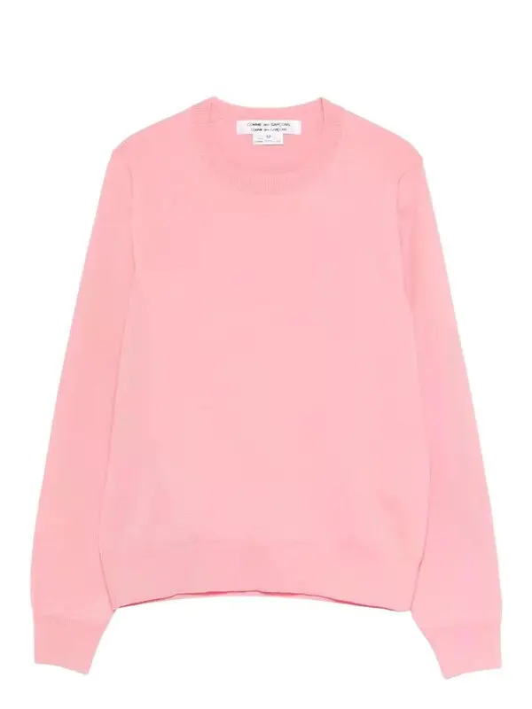 Comme Des Garçons Crewneck Sweater - Pink