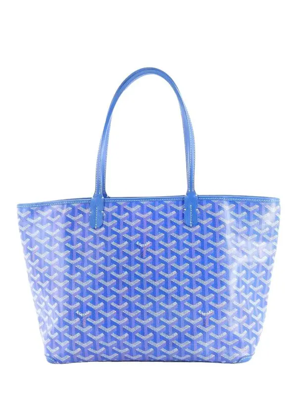 Goyard Artois Coated Canvas Pm Tote Bag - Blue