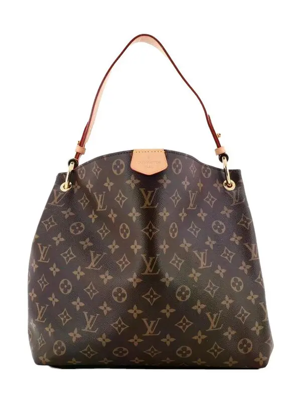 LOUIS VUITTON Graceful Handbag Monogram Canvas Pm - Brown