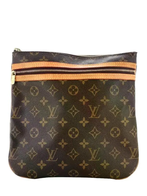 LOUIS VUITTON Bosphore Pochette Monogram Canvas Crossbody Bag - Brown