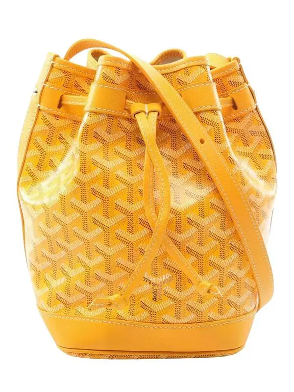 Goyard 2010-2026 Ine Petit Flot Bucket Bag - Yellow