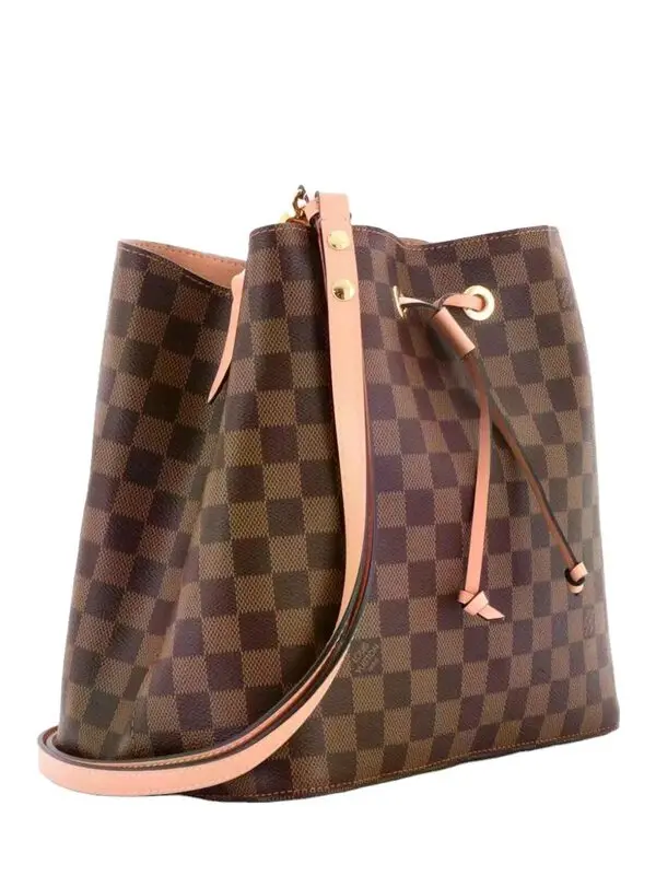 LOUIS VUITTON Neonoe Mm Damier Bucket Bag - Brown