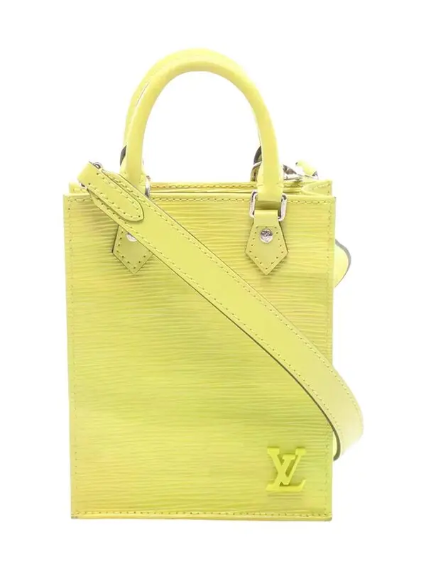 LOUIS VUITTON 2020 Epi Petit Sac Plat Satchel - Green