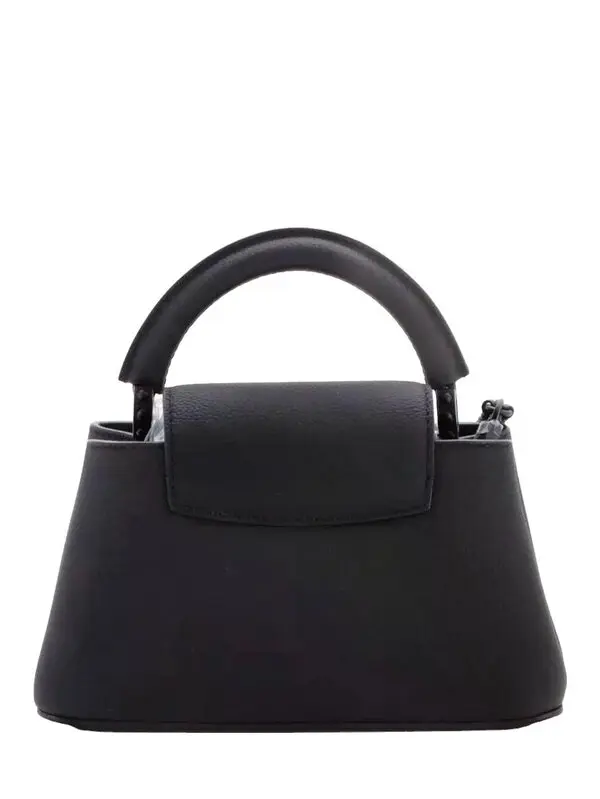 LOUIS VUITTON Capucines East West Mini Bag - Black