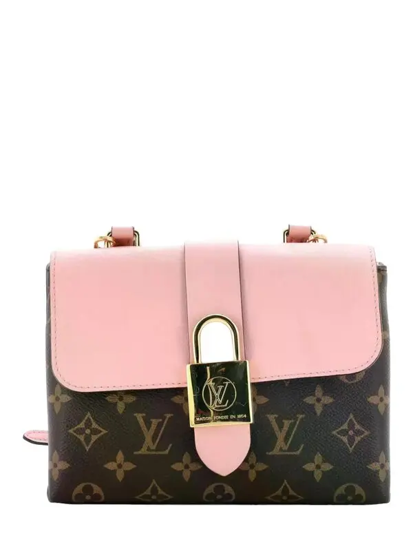 LOUIS VUITTON Locky Bb Monogram Satchel - Brown