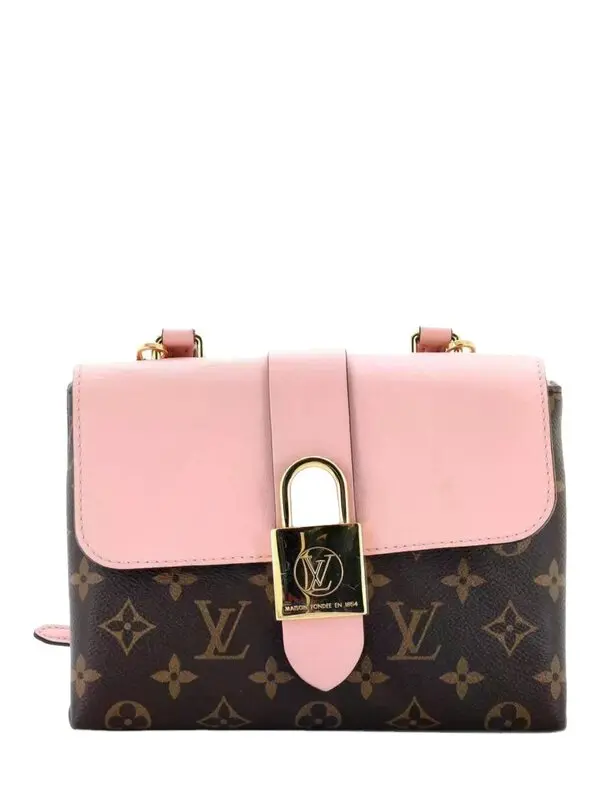 LOUIS VUITTON Locky Bb Monogram Satchel - Brown