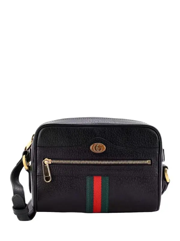 Gucci Ophidia Mini Shoulder Bag - Black