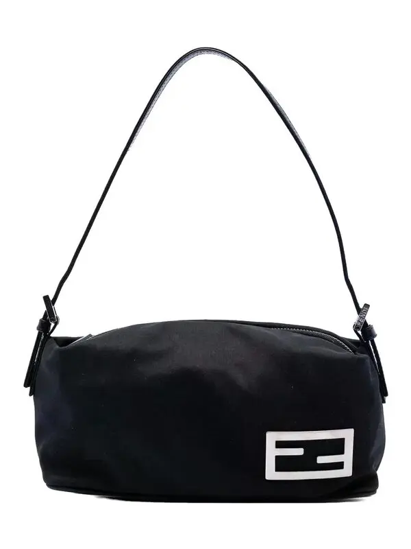 Fendi 2000-2010 Neoprene Handbag - Black