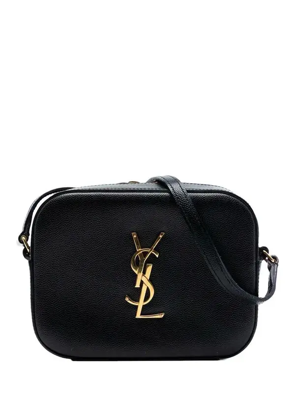 Saint Laurent Small Monogram Camera Bag - Black