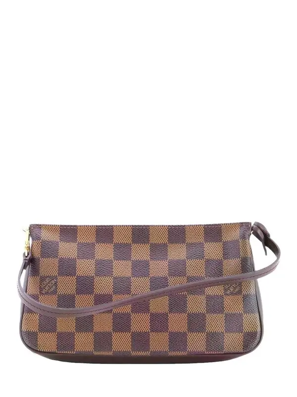 LOUIS VUITTON Navona Pochette Accessoires Damier Clutch - Brown