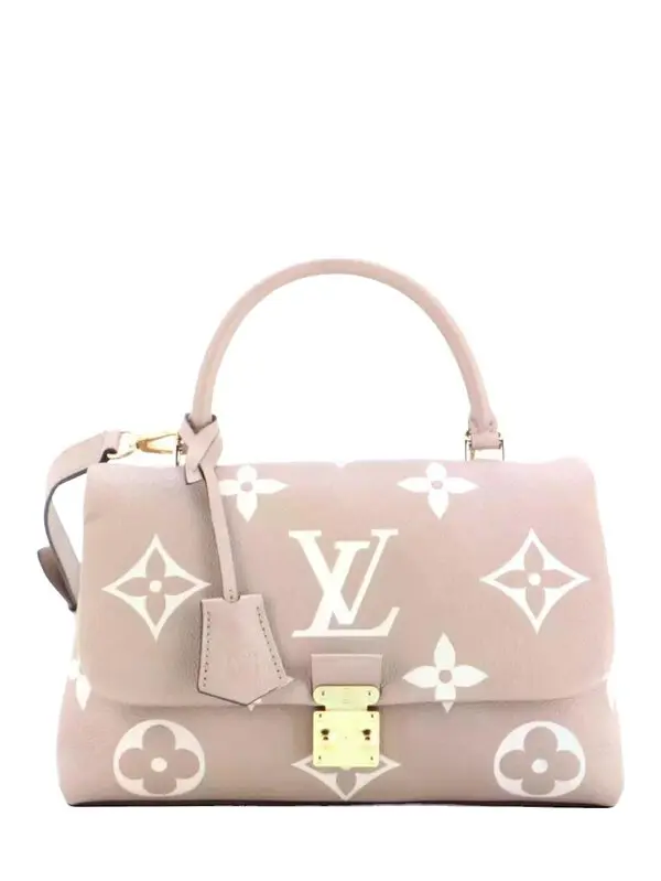 LOUIS VUITTON Madeleine Handbag Bicolor Monogram Empreinte Giant Mm - Neutrals