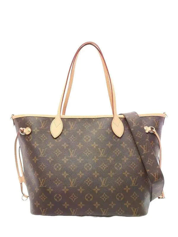 LOUIS VUITTON Monogram Neverfull Bandouliere Inside Out Mm Satchel - Brown