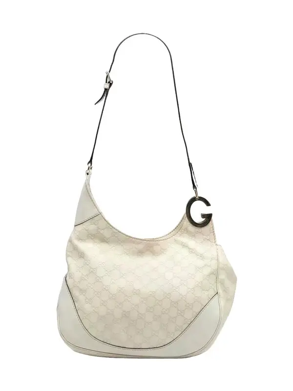 Gucci Ssima Charlotte Crossbody Bag - White