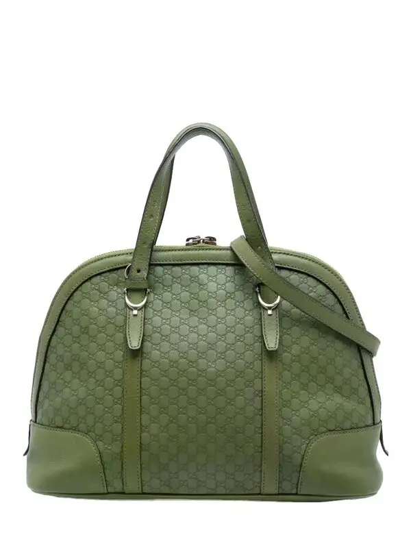 Gucci Small Micro Guccissima Dome Satchel - Green