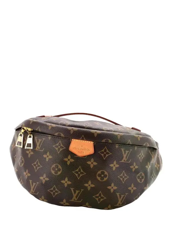 LOUIS VUITTON Bum Bag Monogram Canvas Belt Bag - Brown